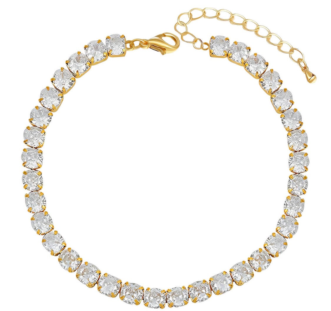 Cleo Gold Tennis Bracelet | Trendzio Jewelry