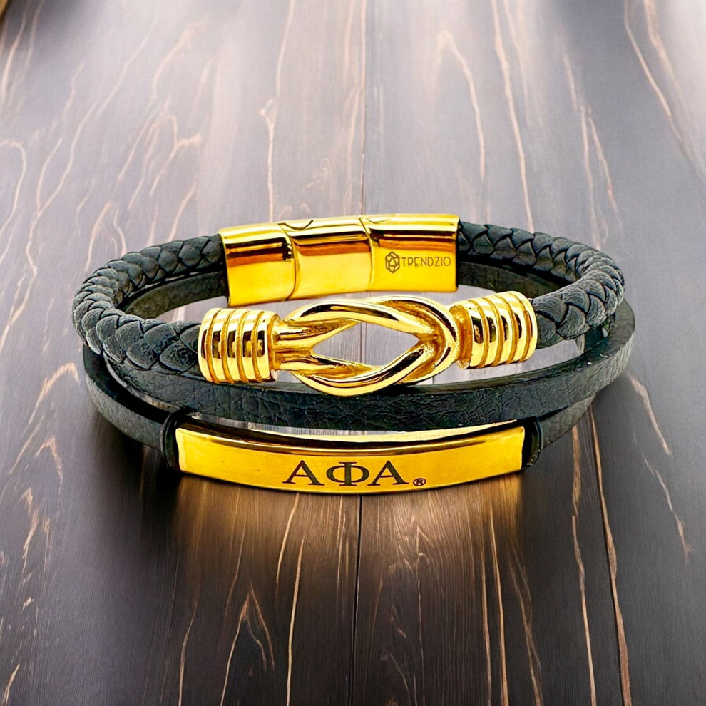 Alpha Phi Alpha Love Knot Bracelet | Trendzio Jewelry