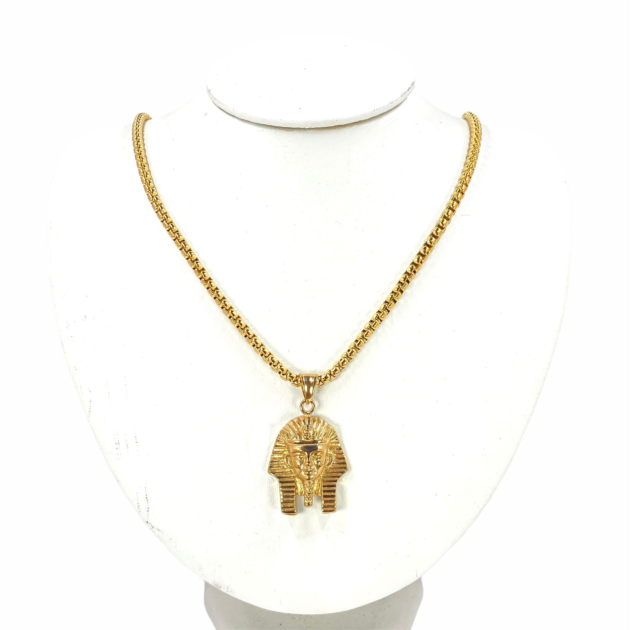 Gold Sphinx Pendant and Necklace | Trendzio Jewelry